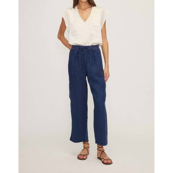 Melissa Nepton Pants Jumpsuits New Melissa Nepton James Linen